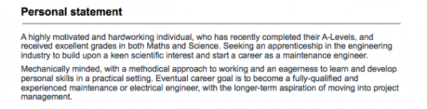 Write a CV with no work experience. | Superprof