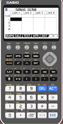 Regression line , PMCC - scientific calculator. | Superprof
