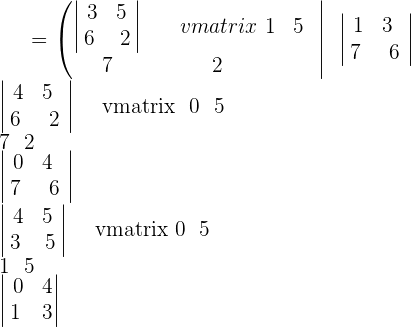 Minor and Cofactor | Superprof