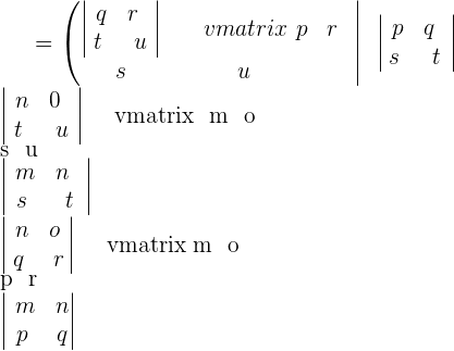 Minor and Cofactor | Superprof