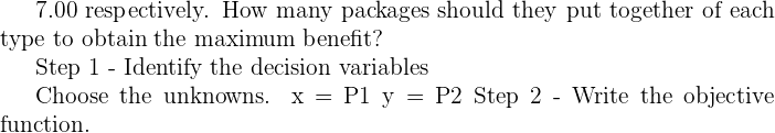 Linear Programming Word Problems | Superprof